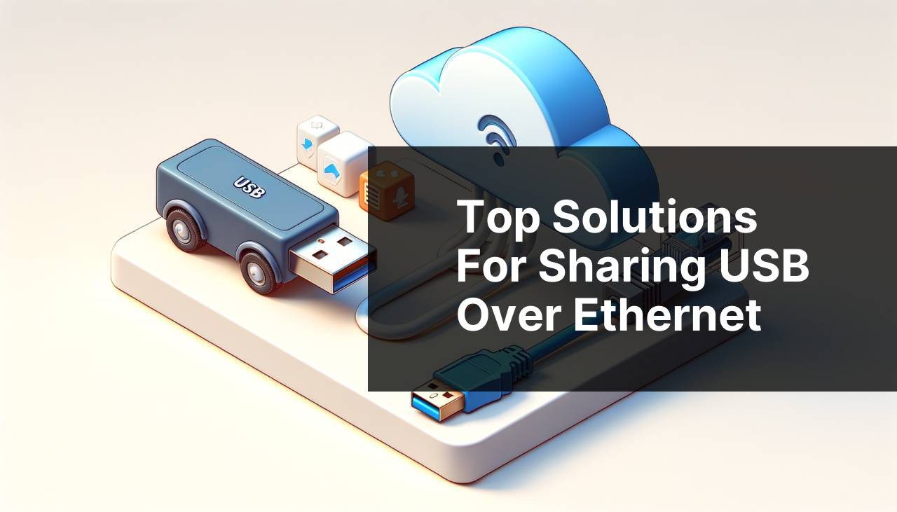 Top Solutions For Sharing Usb Over Ethernet